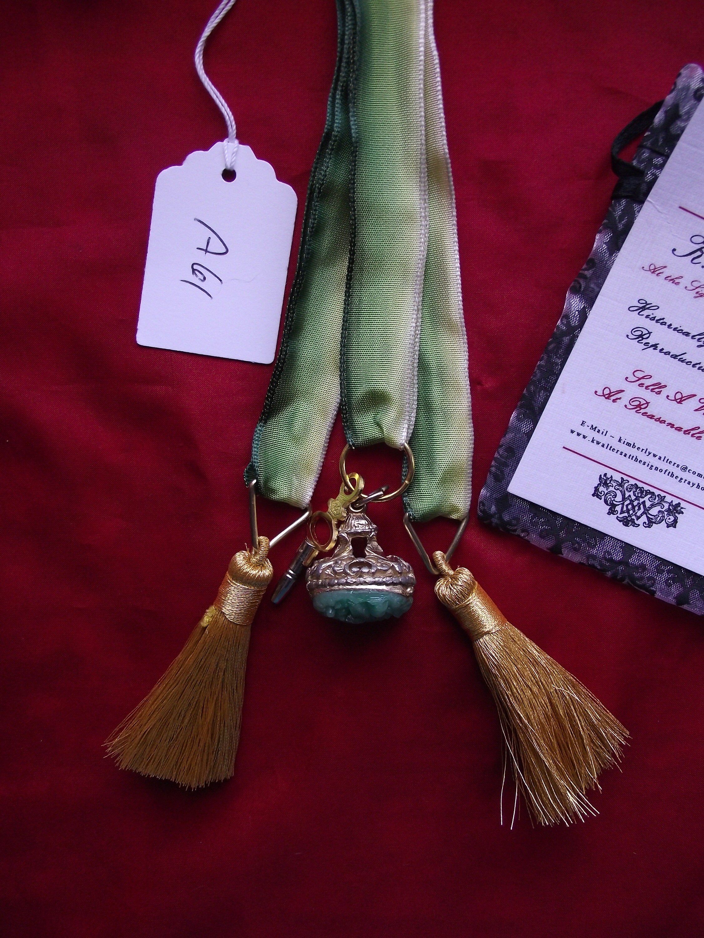 MWC-0027 A Style Georgian Watch Strings Watch Fobs Watch | Etsy