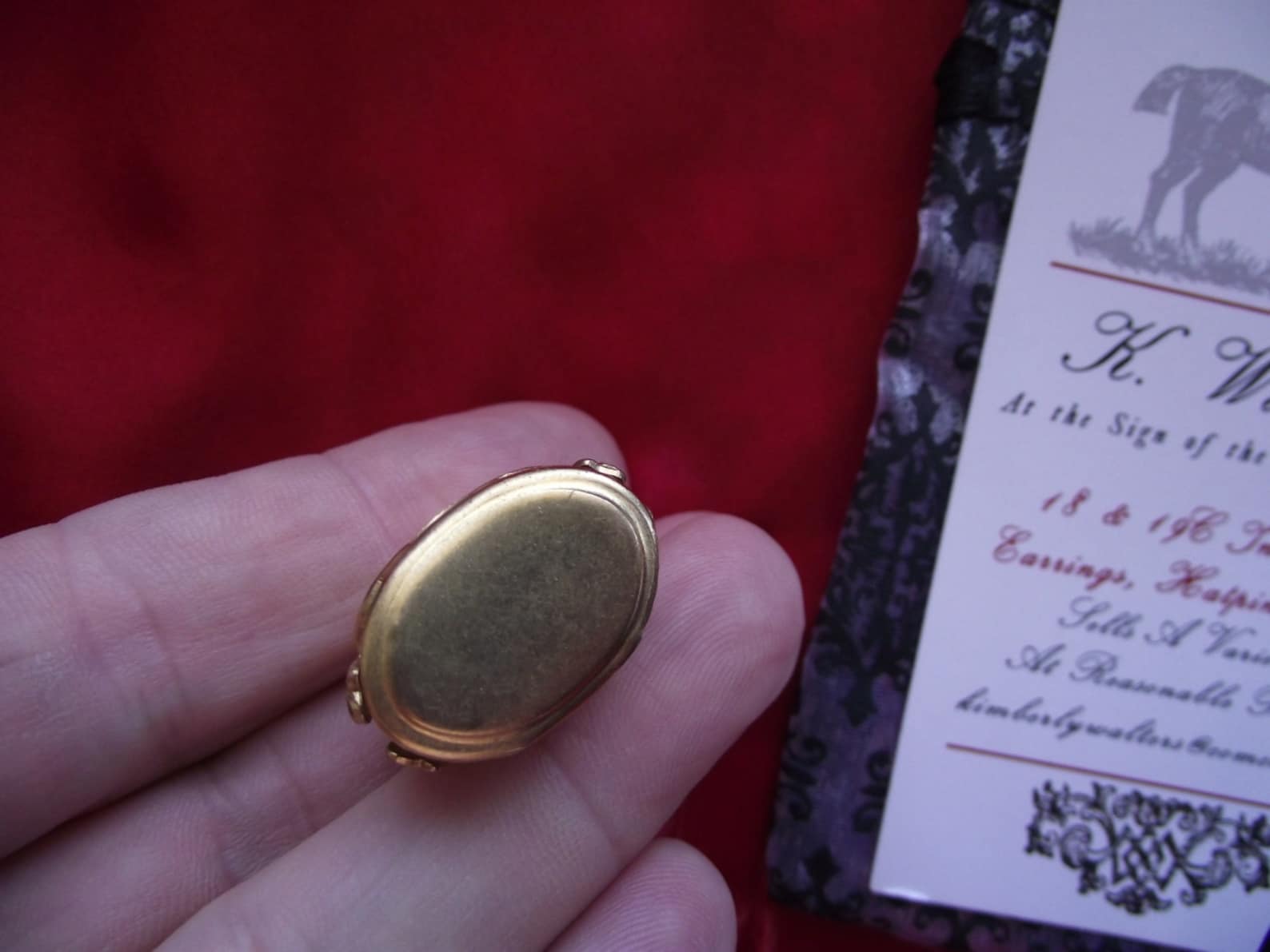 WC-0024 - Reproduction 18th or 19th Century Watch Seal - Historically ...