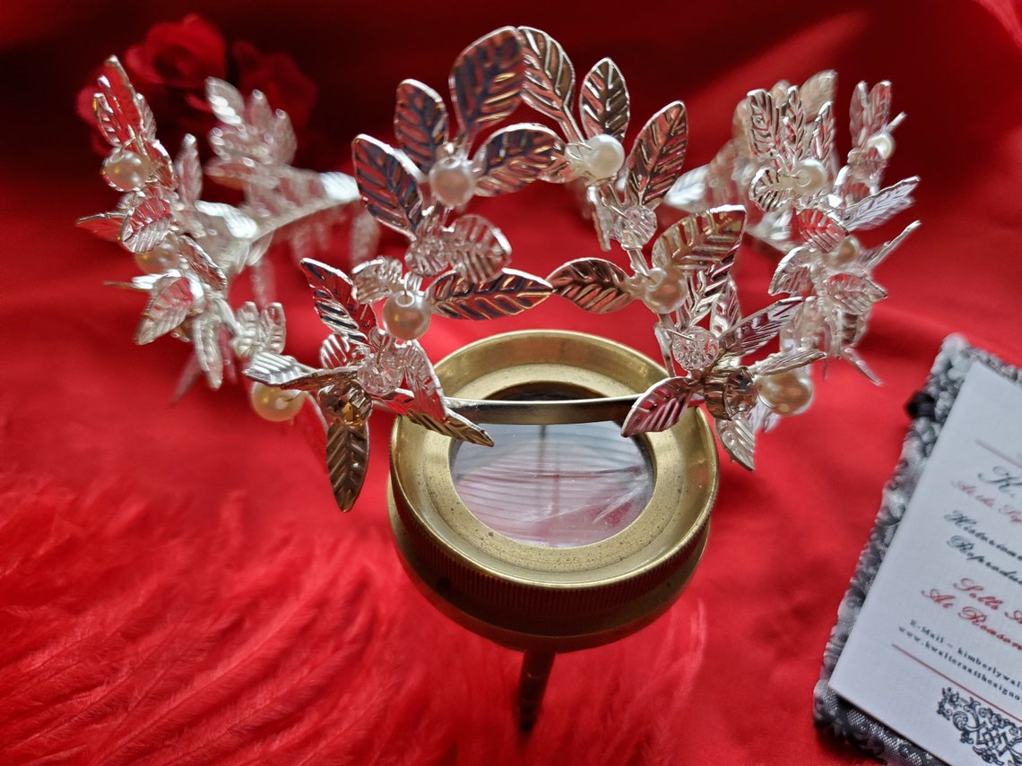 T-0022 Vintage Leaves Neoclassical Regency Tiara Georgian - Etsy