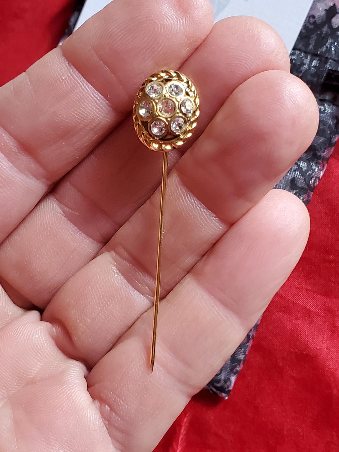 P-0002 - Stick Pin - Regency Stick Pin - Georgian Stick Pin, Victorian ...