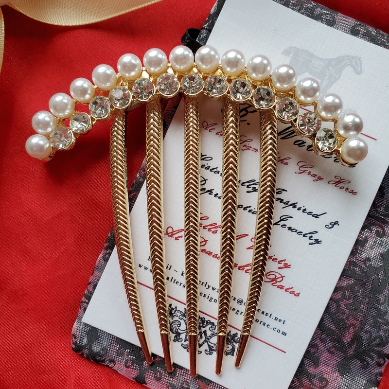 Tiara Comb - Etsy