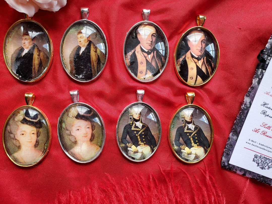 L-0009 - Lafayette Miniature Pendant Reproduction, Remembrance Jewelry ...