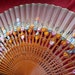 F-0004 - Wooden Hand Painted Hand Fan - Georgian Fan, Regency Fan ...
