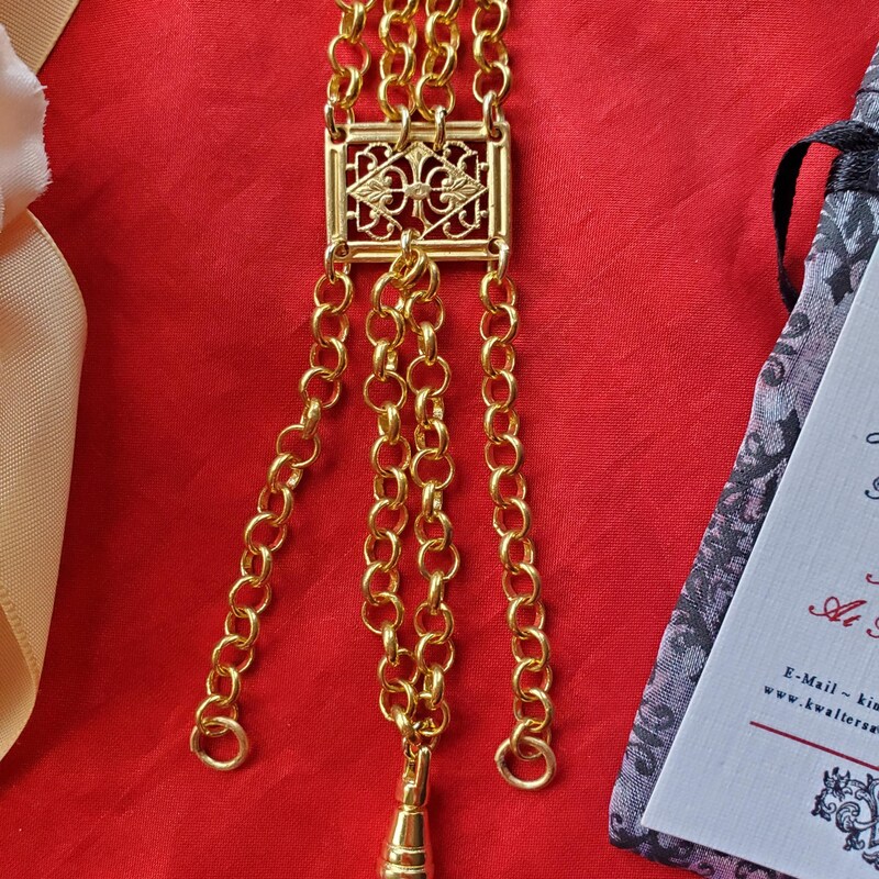 Chatelaine Chain - Etsy