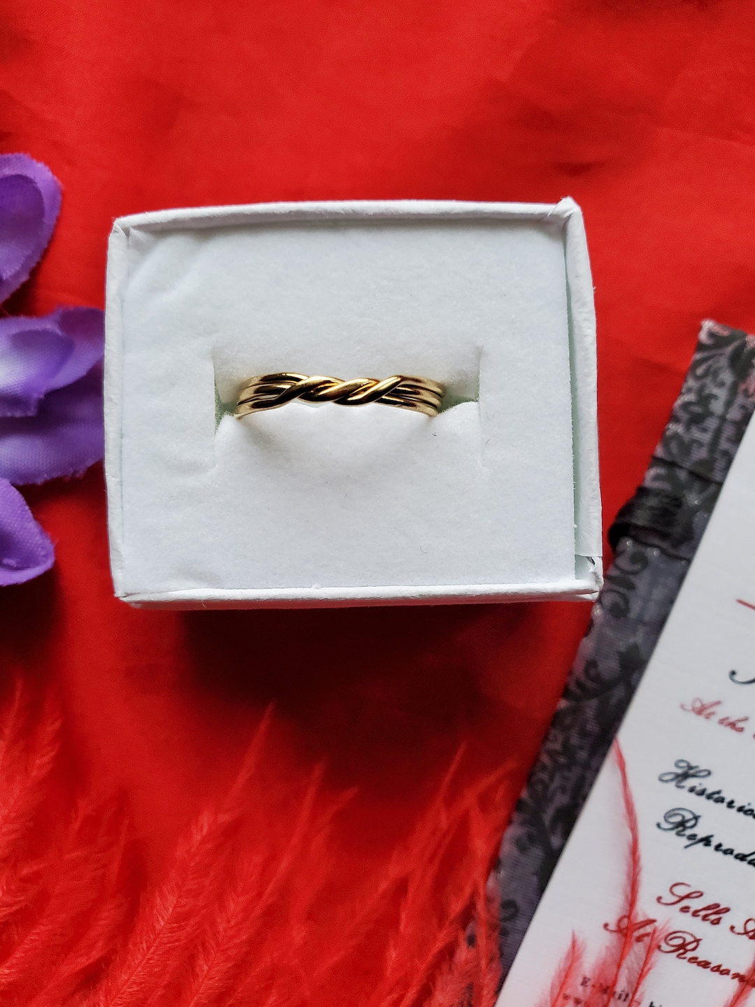 R-0059 - Historic Jamestowne Gimmel Puzzle Ring, 17th Century Gimmel ...