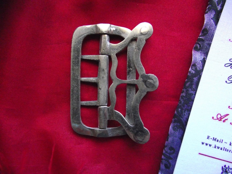 SB-0018 Men's Silver Neck Stock Buckle 18th Century | Etsy