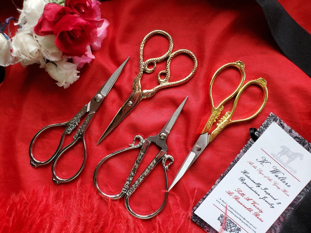 S-0001 - Scissors - Needlework, Embroidery, Crewel, Quilting, Sewing ...
