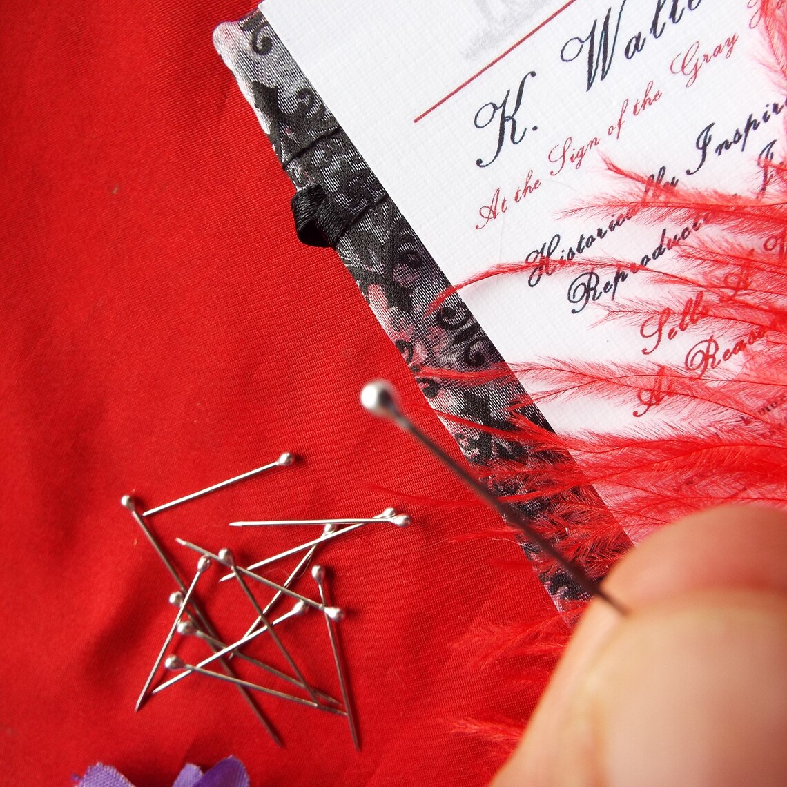 P-0015P - Straight Pins for Gowns, Caps, Short Gowns, Bed Gowns, or ...