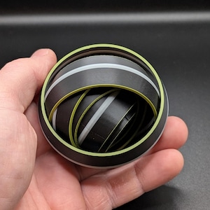 3D Printed Nested Rings Fidget Toy - Etsy