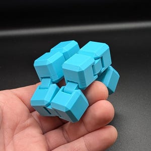 3D Printed Infinity Cube Fidget Toy - Etsy