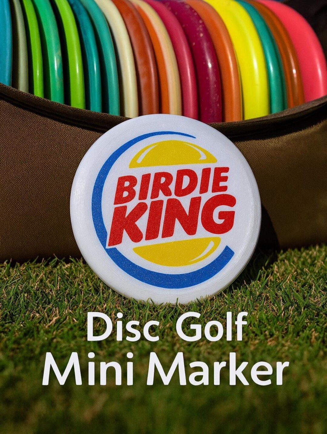 3D Printed Disc Golf Mini Marker | PDGA Legal Mini | Custom Disc Golf ...