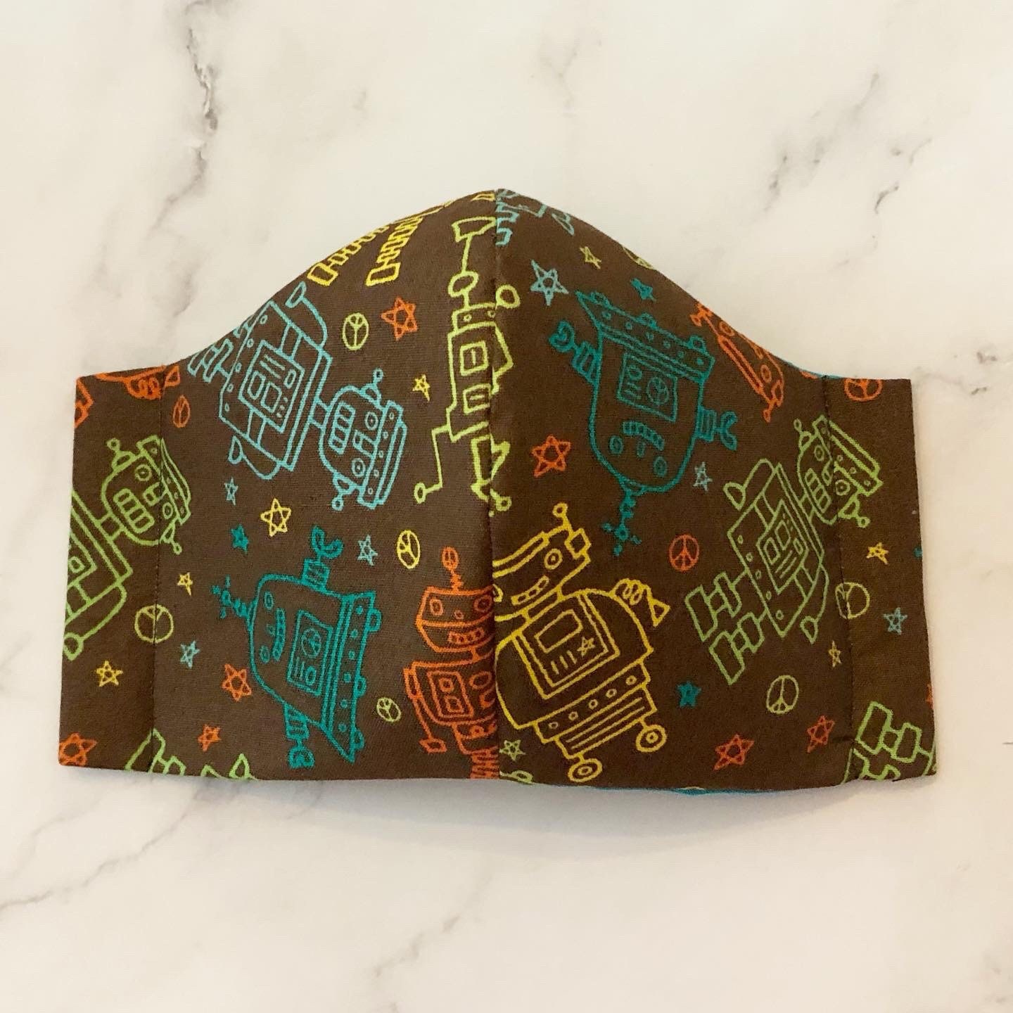 Robot Face Mask | Etsy