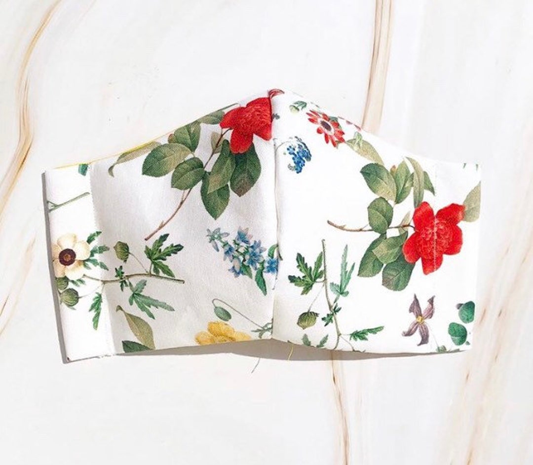 Cottagecore Face Mask - Etsy