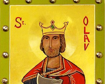Orthodox Icon St Olaf - Etsy