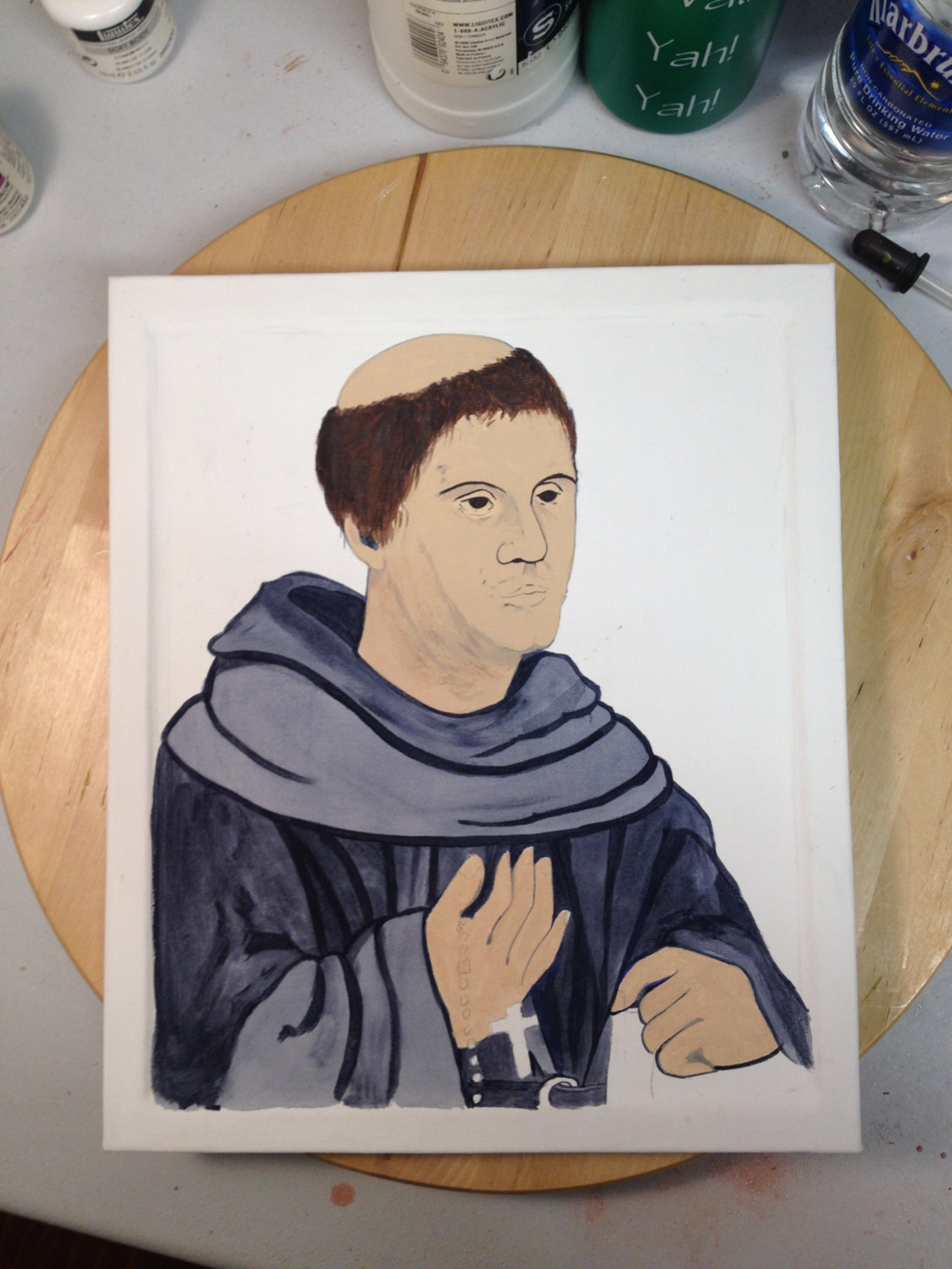 ICON MARTIN LUTHER, the Reformer - Etsy