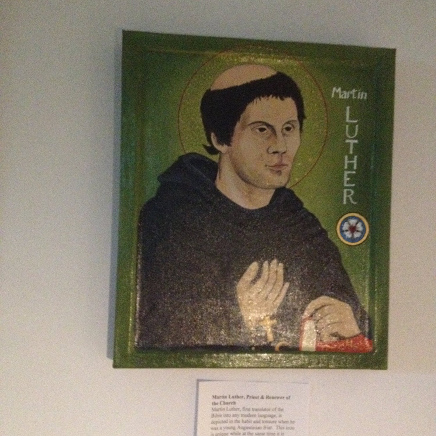 ICON MARTIN LUTHER, the Reformer - Etsy