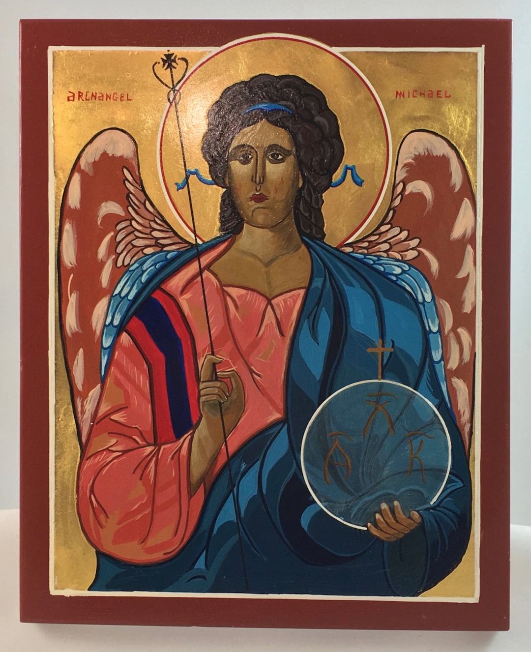 MICHAEL, Archangel - Icon Card - Etsy