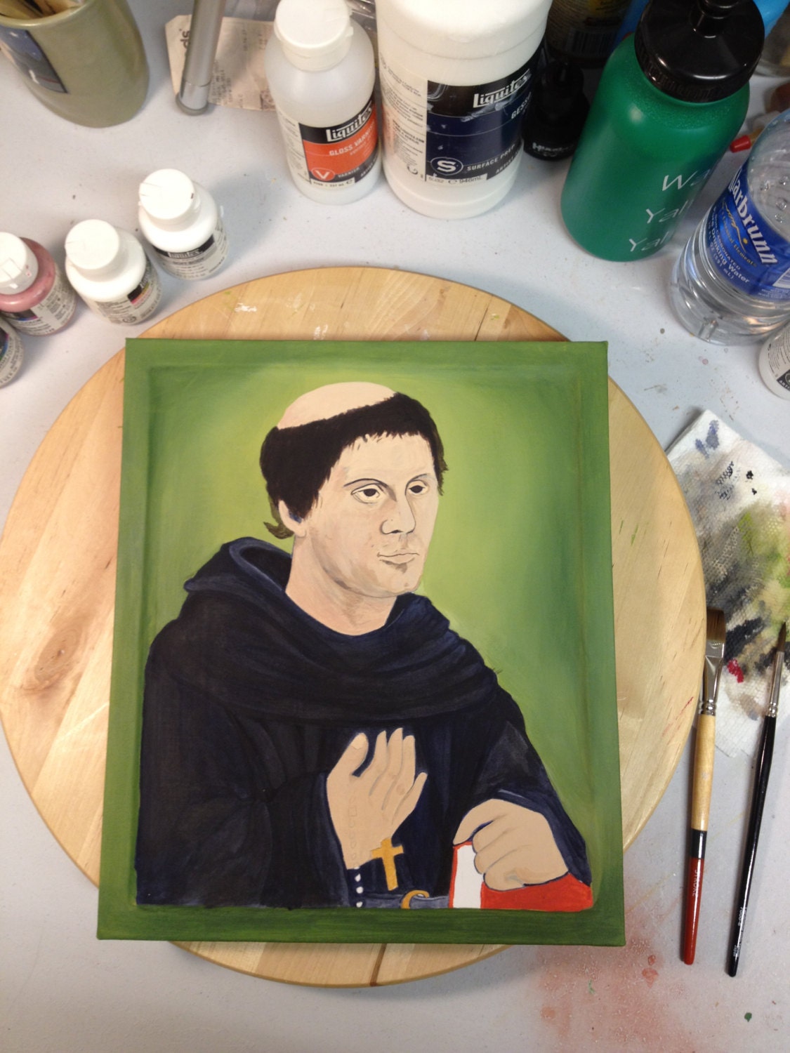 ICON MARTIN LUTHER, the Reformer - Etsy