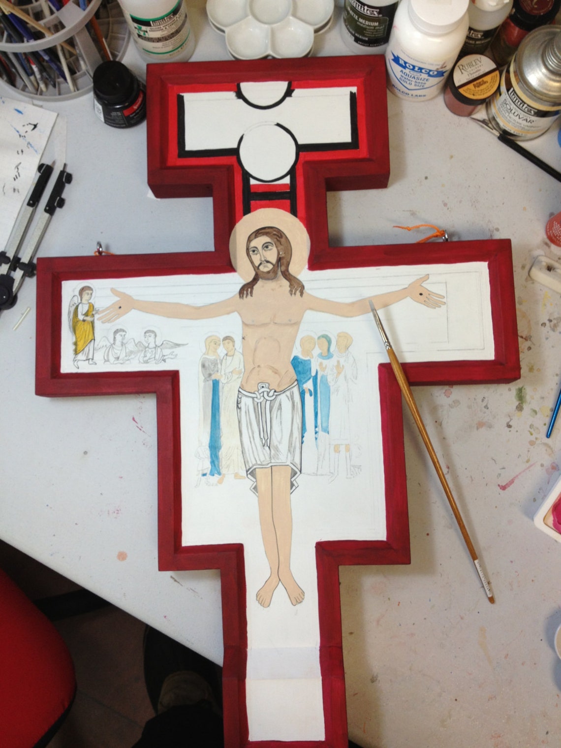 PROCESSIONAL CROSS ICON Poster - Etsy