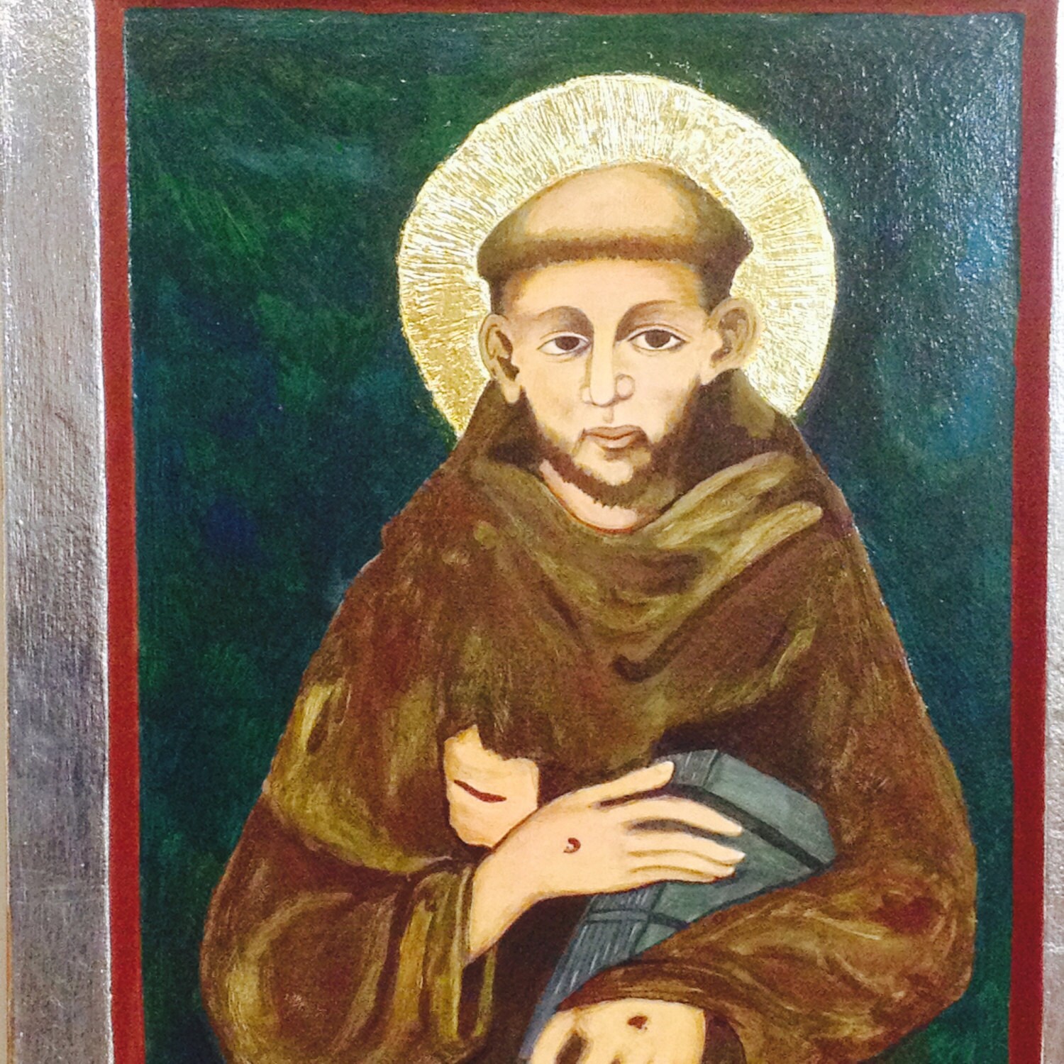 St. Francis of Assisi Original ICON - Etsy