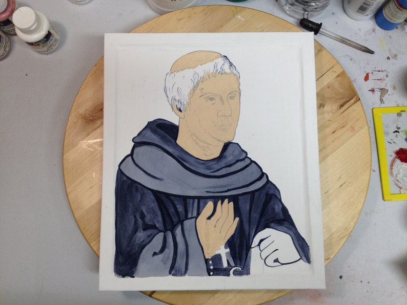 ICON MARTIN LUTHER, the Reformer - Etsy