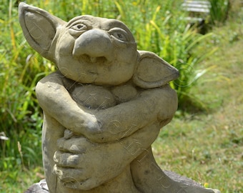 Goblin Garden Statue - Etsy UK