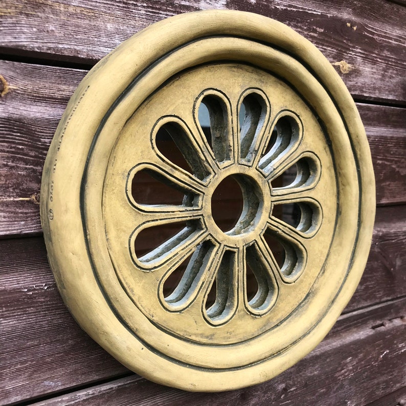 Rose Gothic Round Mirror Antiqued Finish 30cm/12 Diam © - Etsy UK