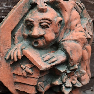 Bee Keeper Funny Monk Decorative Stone Home or Garden Wall - Etsy