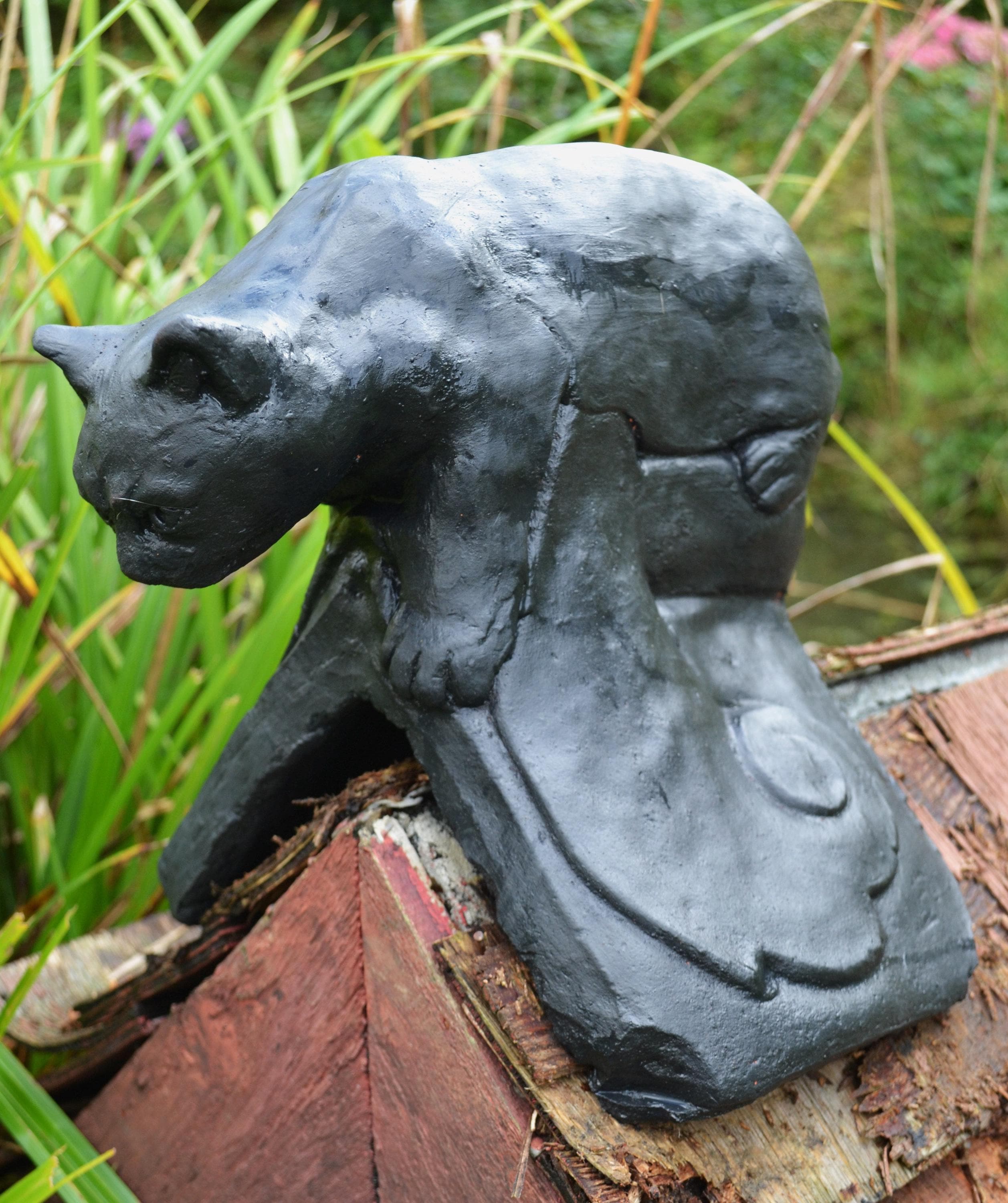 Cat Angled Roof Finial - Etsy