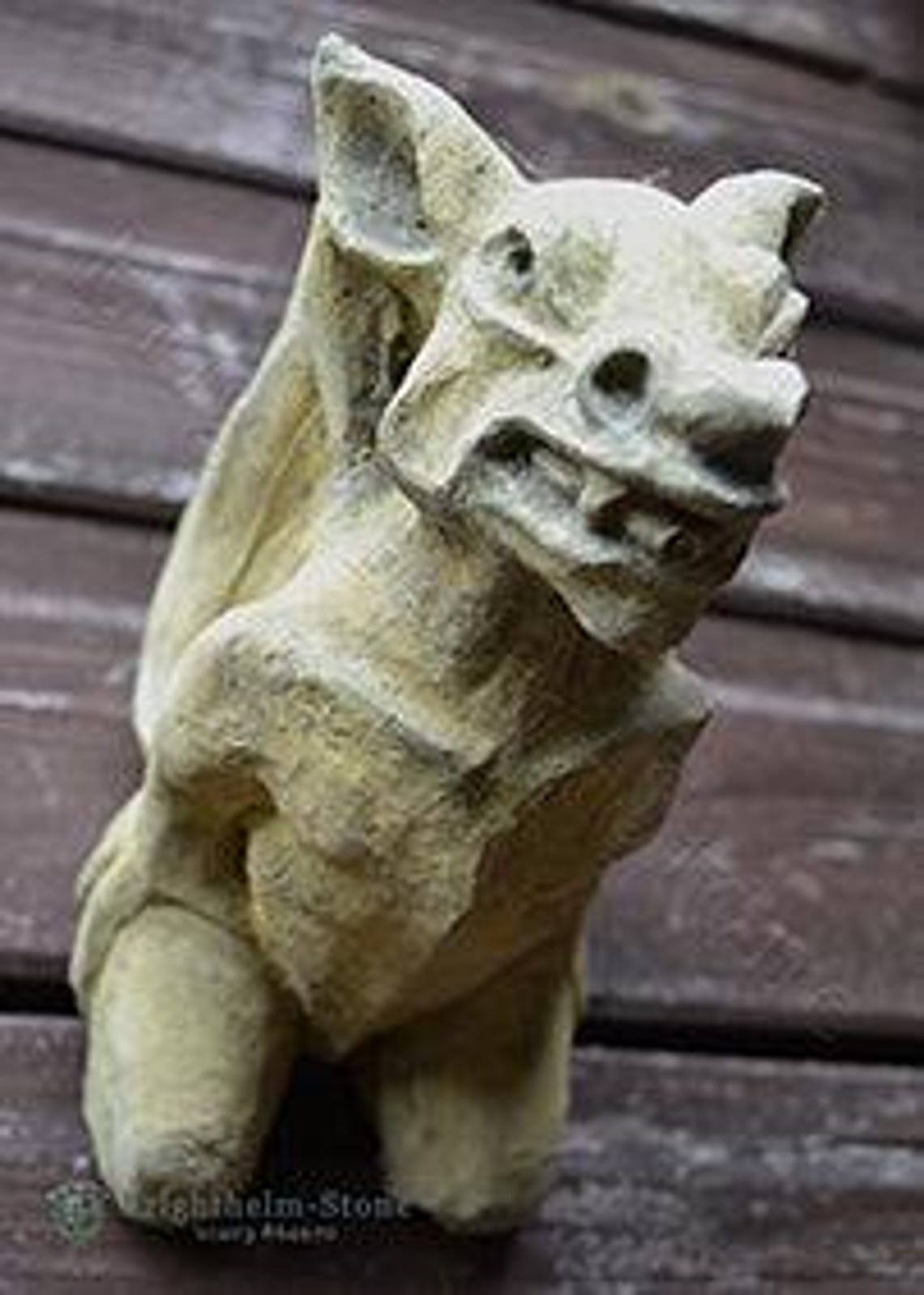 Gargoyle Decorative Stone Wall Plaque "moose" - Etsy