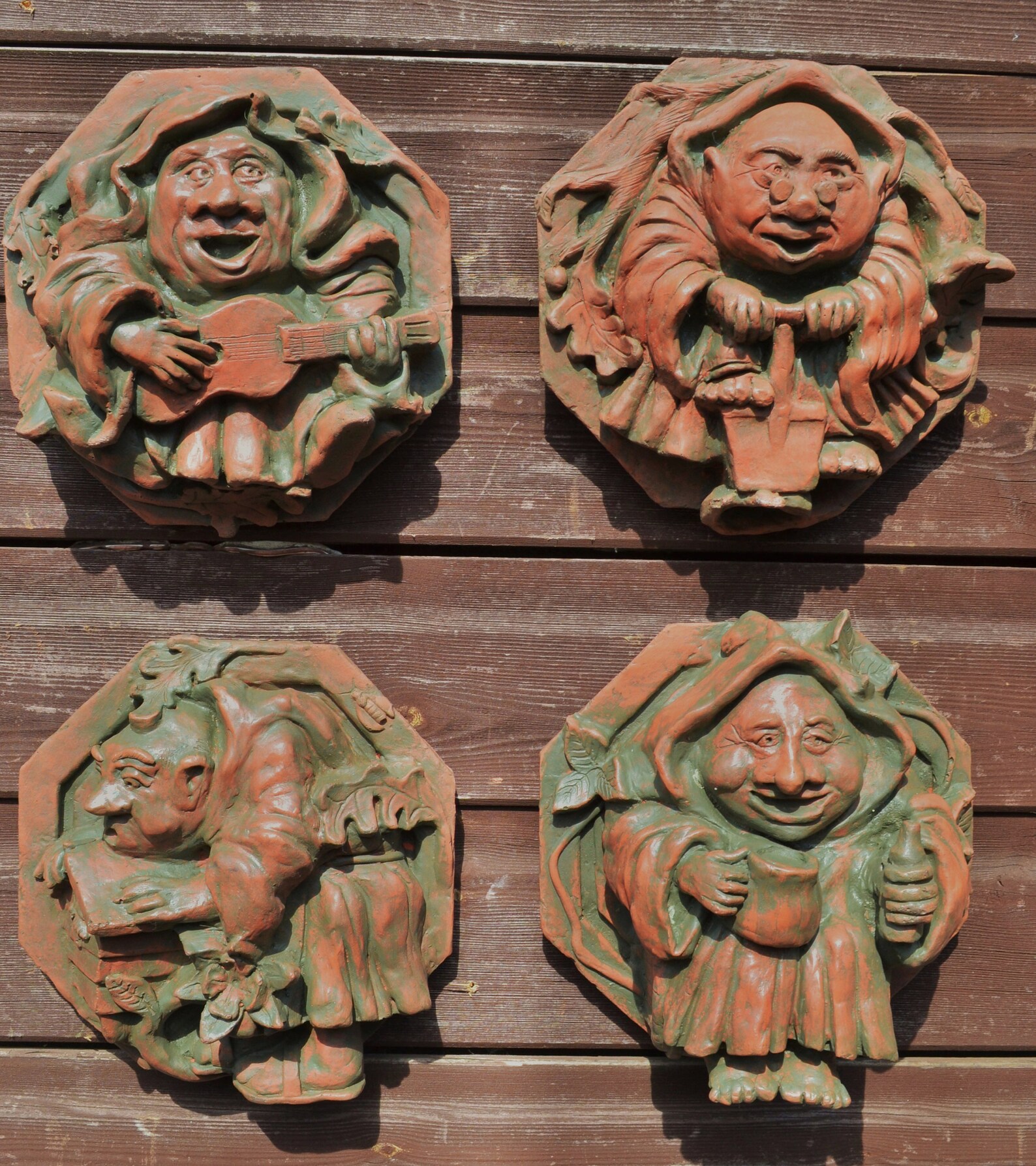 Bee Keeper Funny Monk Decorative Stone Home or Garden Wall | Etsy