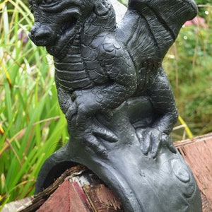 St. Georges Dragon Roof Finial 90 Degree Angled or Half Round ...