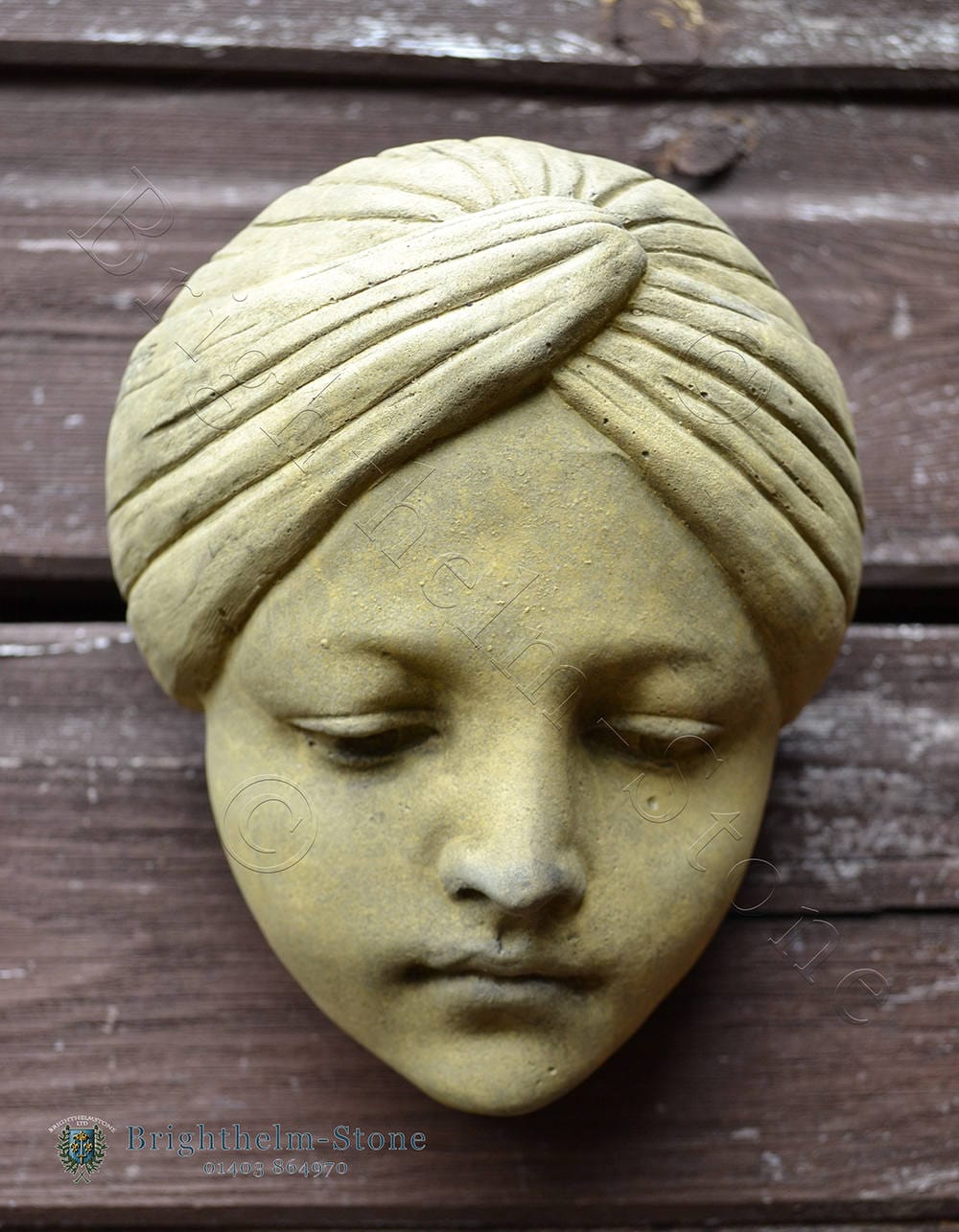 Art Deco Style Girl Face Decorative Stone Wall Plaque - Etsy UK