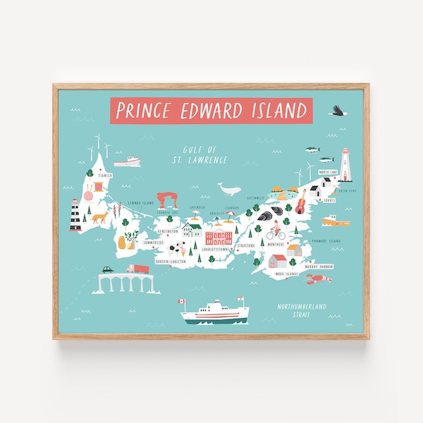 Map Print - Etsy Canada