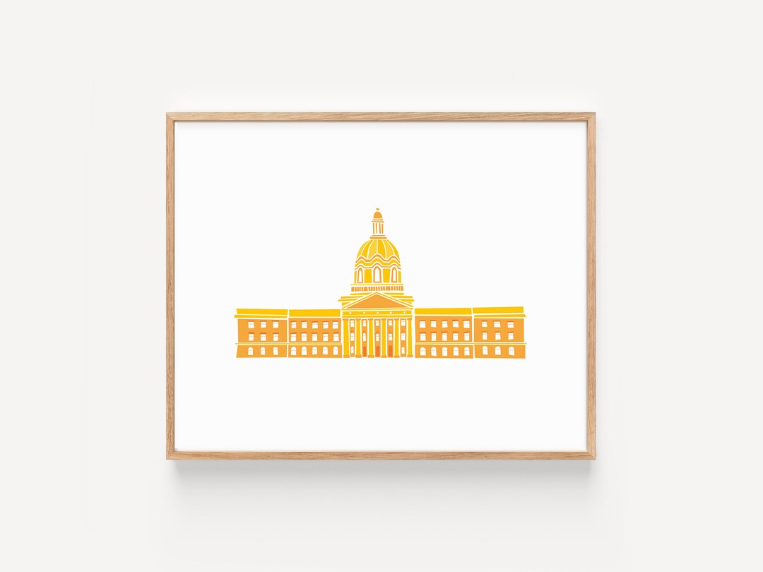 Legislature Building Print // 8x10" Print of Edmonton Landmark on Fine ...