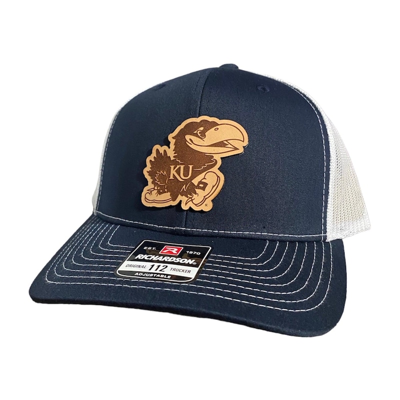 Kansas Jayhawk Baseball Cap - Etsy