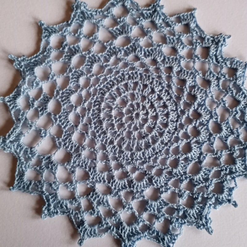 Blue Doilies - Etsy