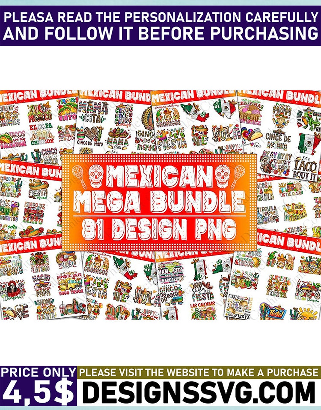 Mexican Bundle Png, Cinco De Mayo Png, Mama Cita, Cowhide, Western Png ...