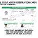 Girl Scout Mock Voter Registration Cards Democracy Badge INSTANT ...