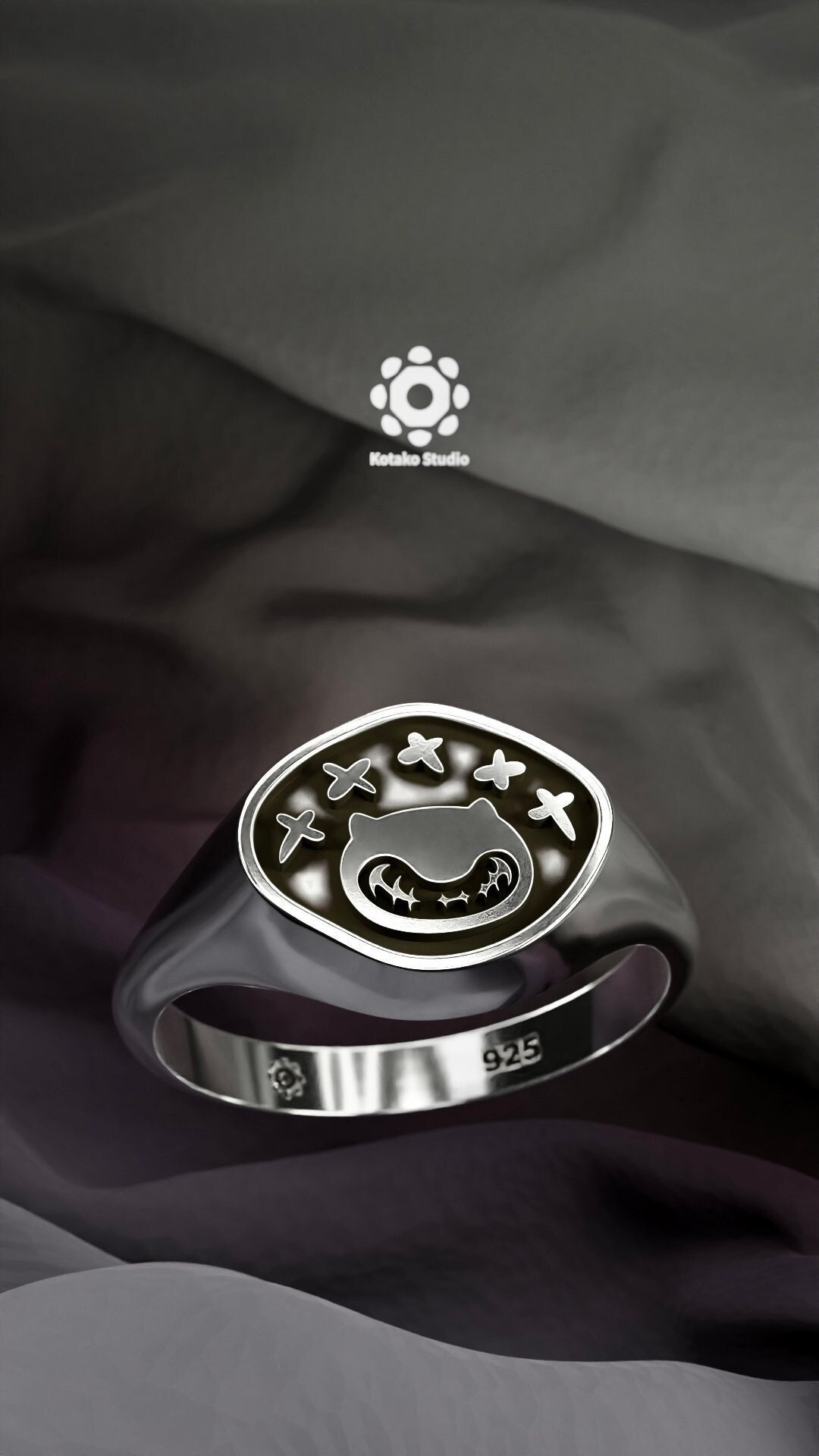 Holoadvent Debut Commemorative Sterling Silver Ring - Etsy