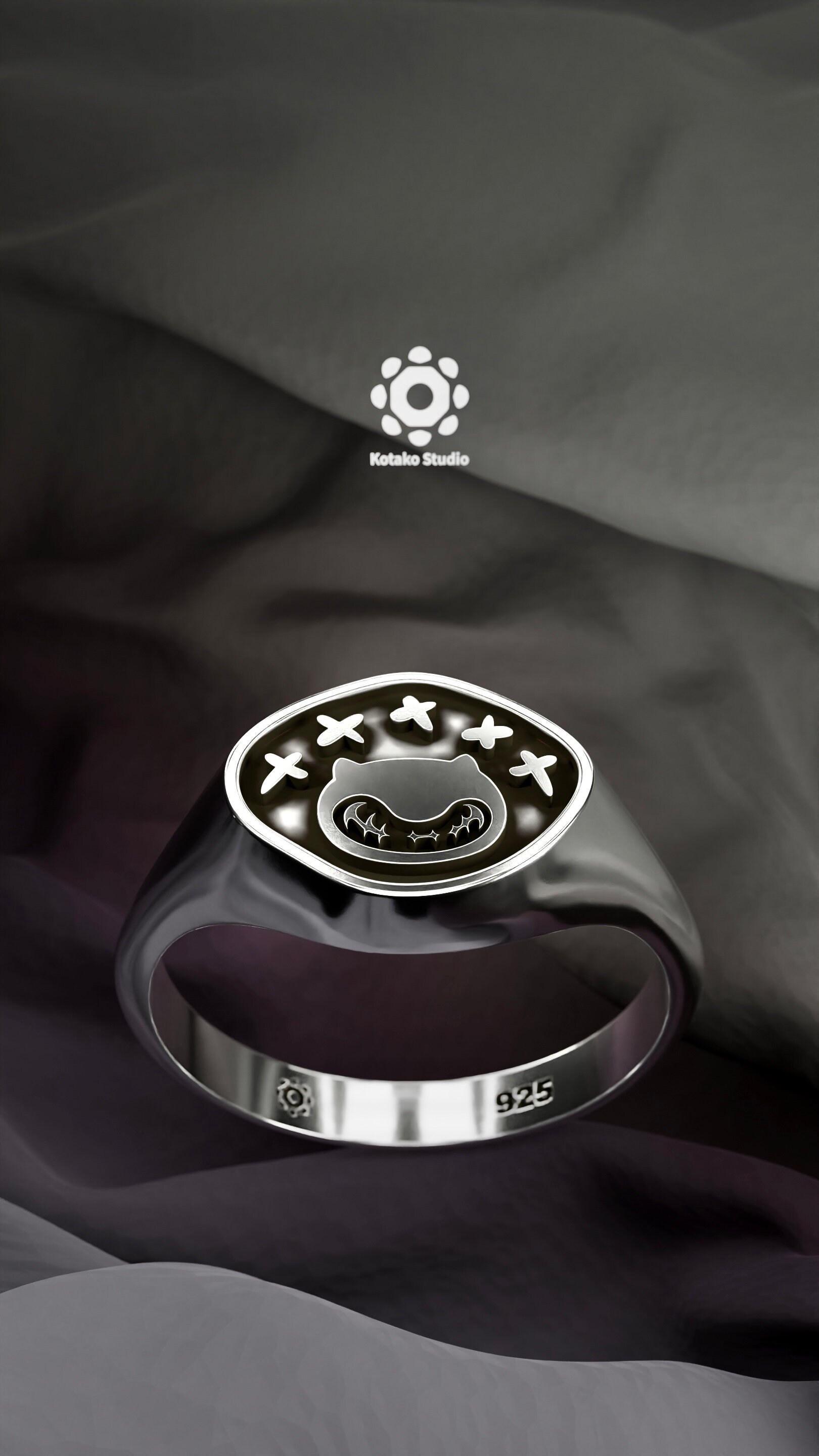 Holoadvent Debut Commemorative Sterling Silver Ring - Etsy