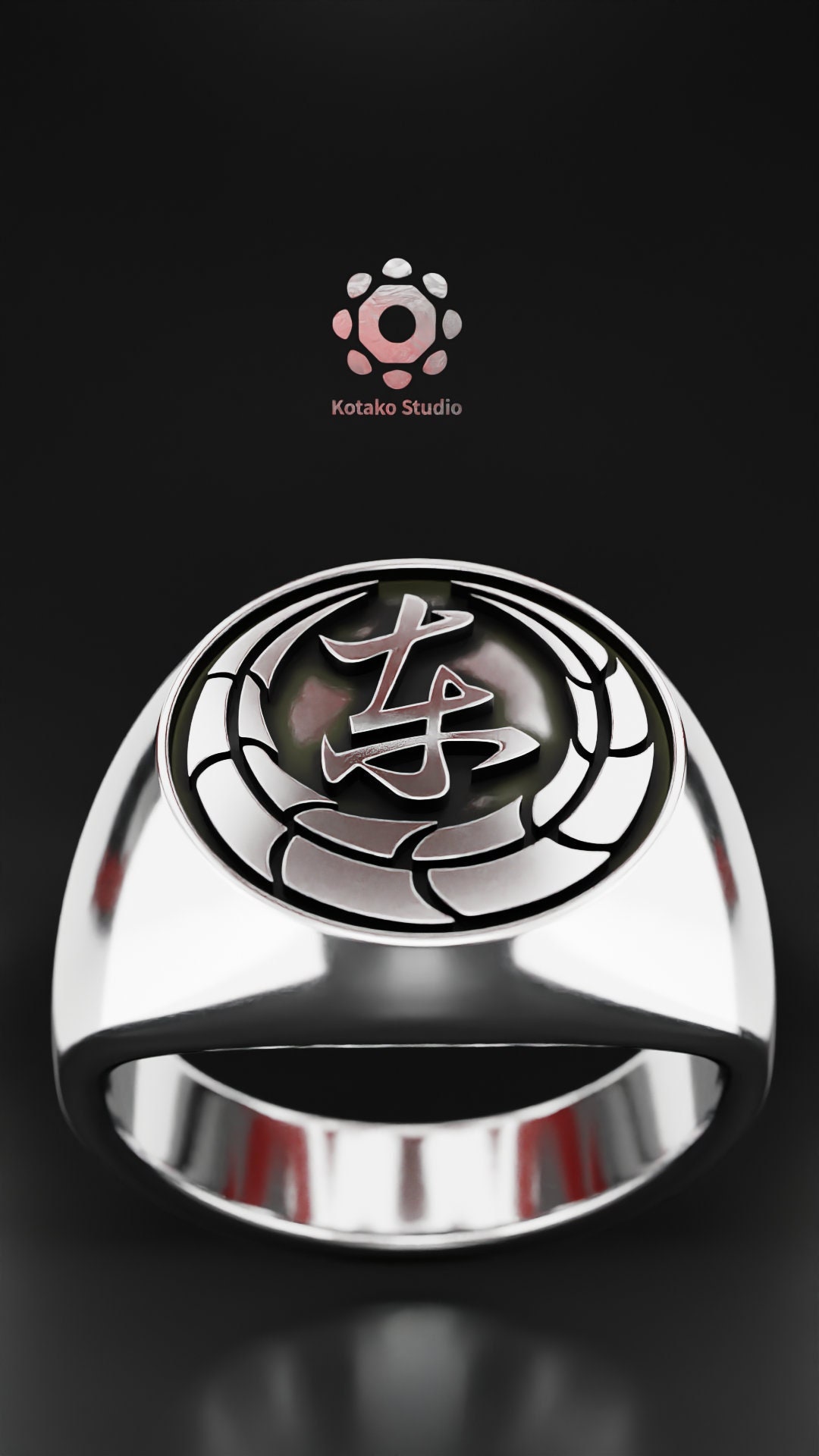 Yakuza - Tojo Clan Sterling Silver Signet Ring - Etsy Yakuza - Tojo Clan Sterling Silver Signet Ring - Etsy