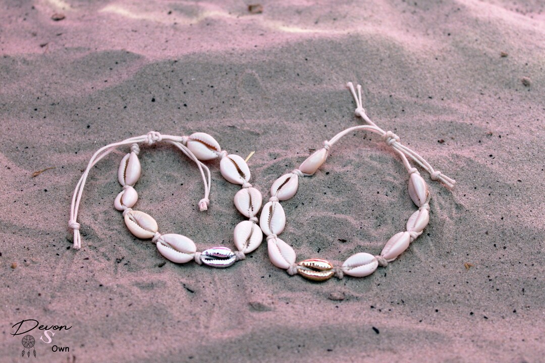 Shell Anklet, Anklet With Shells, Boho Style, Golden/silver Shell ...