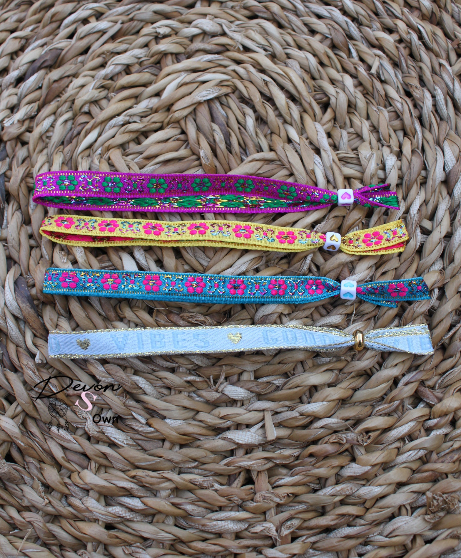 Ribbon Bracelets Spring - Summer, Ribbon Bracelets, Summer - Spring ...