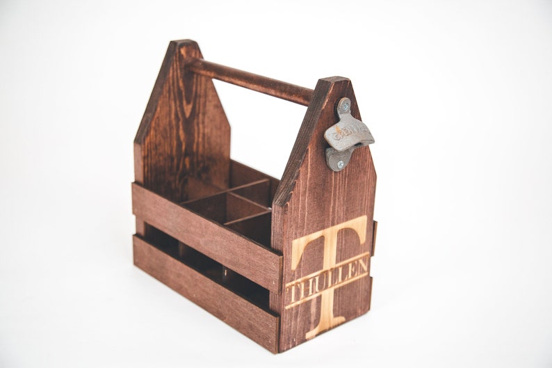 Custom Business Logo Beer Caddy - Etsy