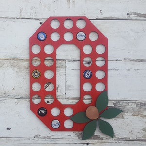 Block O Bottle Cap Holder Ohio State - Etsy