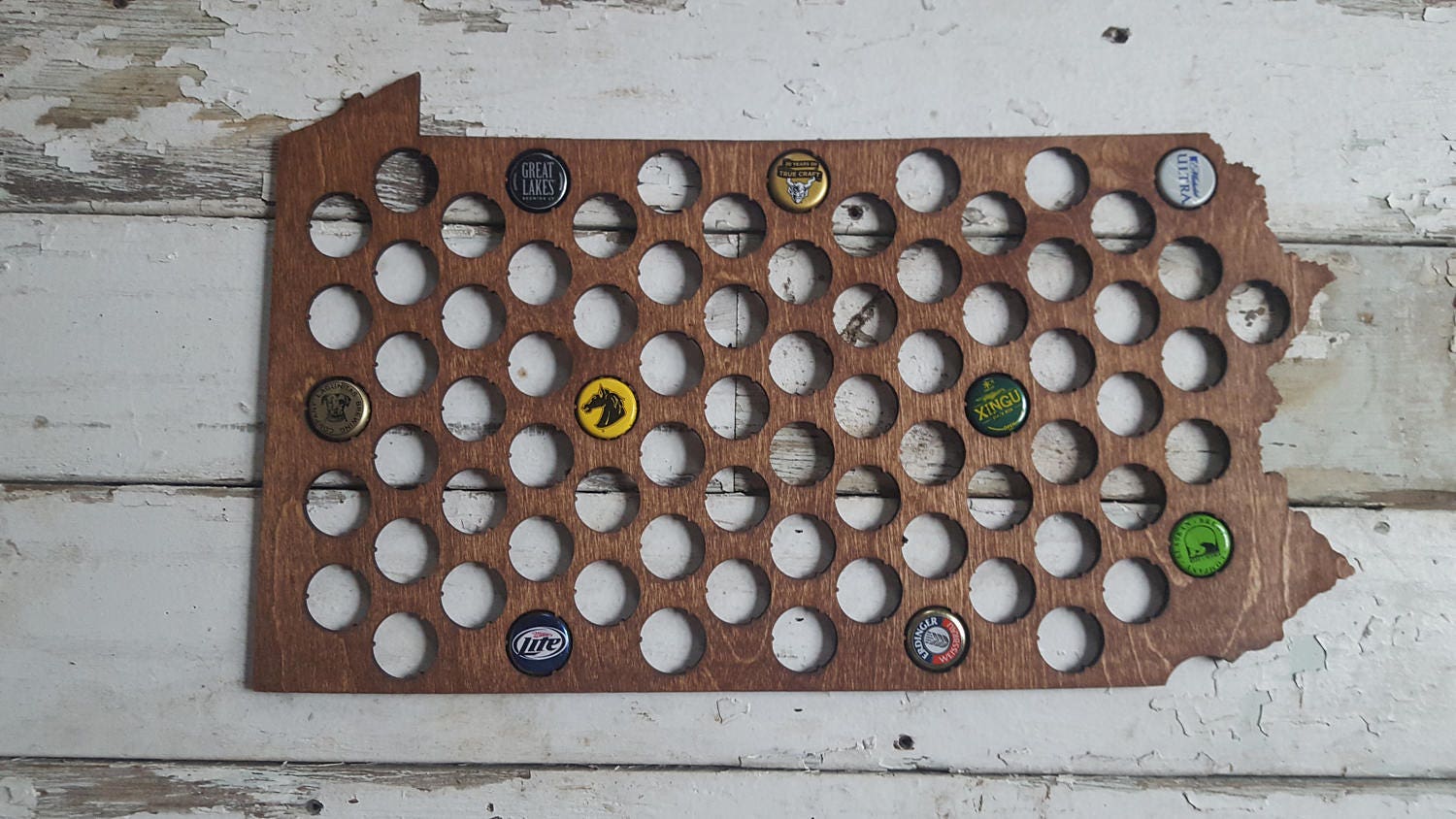 Beer Cap Maps - Etsy