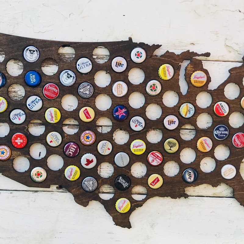 Bottle Cap Display - Etsy
