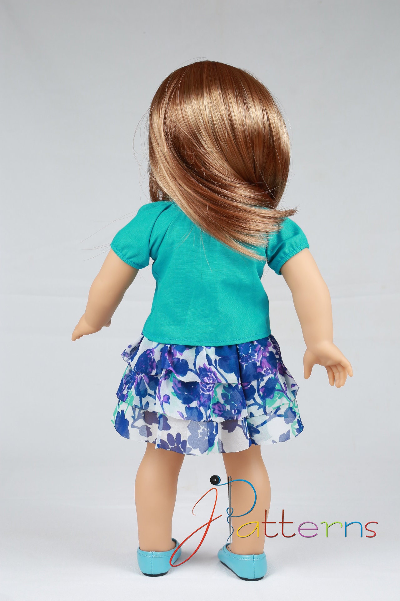 3. Pattern Skirt American Girl 18", in English, PDF Sewing Pattern and ...