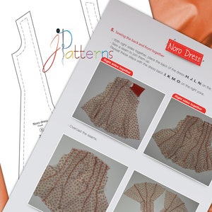 5. Dress PDF Pattern American Girl, in English, Sewing Pattern ...